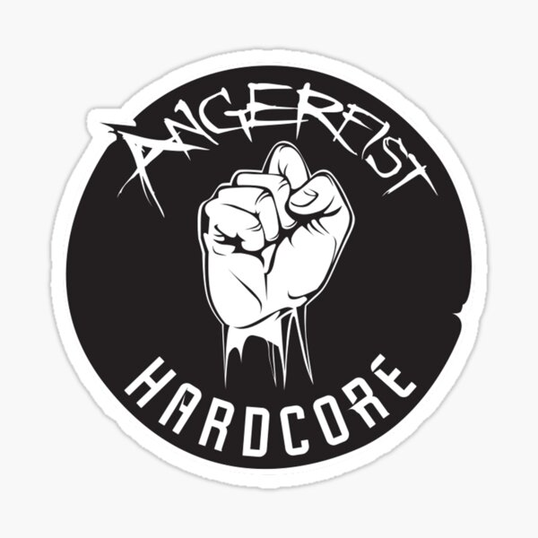 Sticker: Angerfist | Redbubble