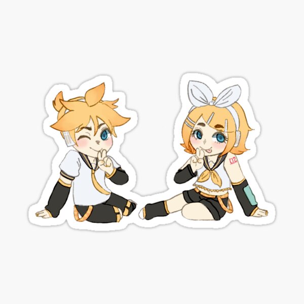 Rin Kagamine Stickers | Redbubble