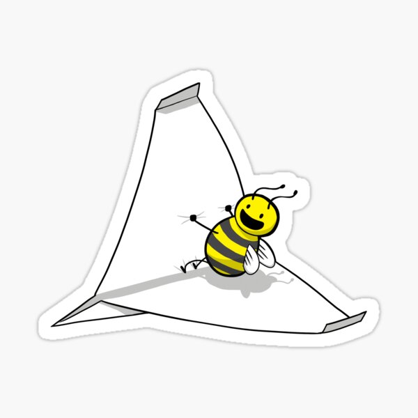 "Flight of the Bumblebee" Sticker for Sale by caravantshirts | Redbubble