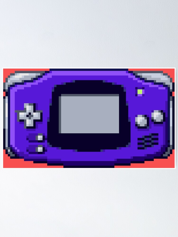 "GBA Sprite" Poster by SpriteGuy95 | Redbubble