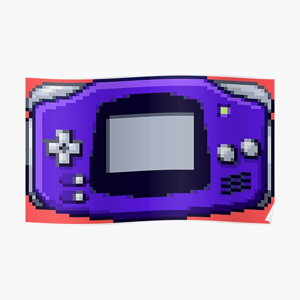 "GBA Sprite" Poster by SpriteGuy95 | Redbubble