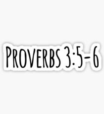 Proverbs Stickers | Redbubble