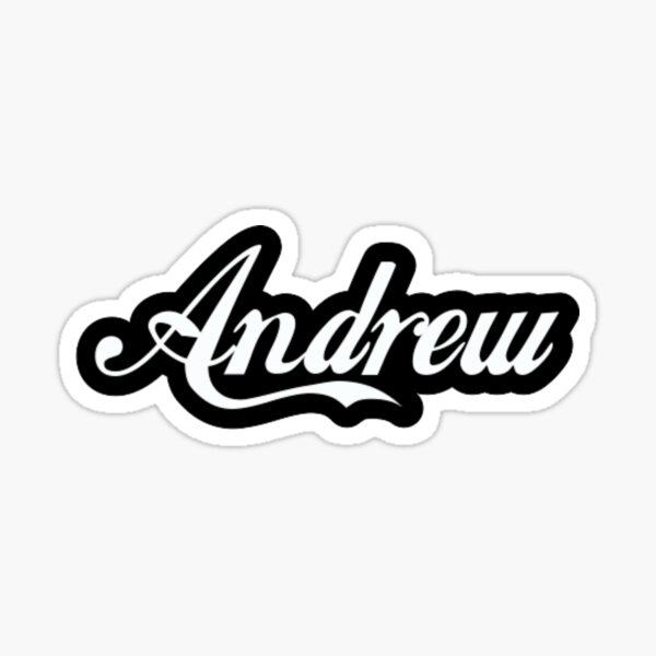Name Andrew Stickers | Redbubble