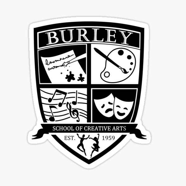 "Burley Logo (Black)" Sticker for Sale by marlinrae | Redbubble
