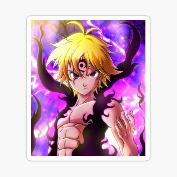 "Meliodas Seven Deadly Sins 1" Sticker for Sale by jajalkowe | Redbubble