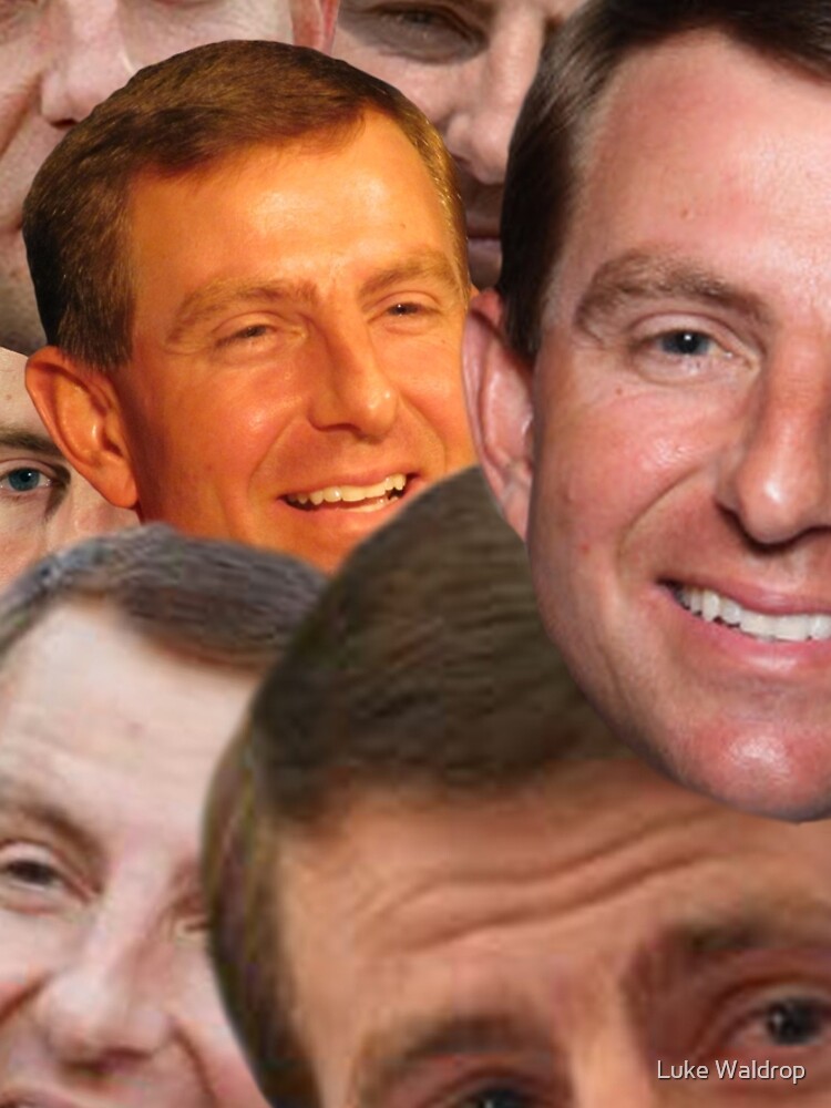 "The many faces of Dabo Swinney " Graphic T-Shirt Dress for Sale by ...