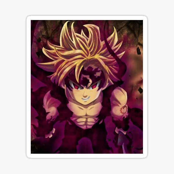 "Meliodas Seven Deadly Sins 5" Sticker for Sale by jajalkowe | Redbubble