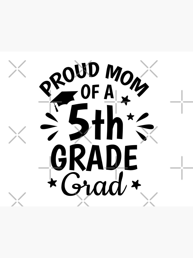 Lámina fotográfica «Orgullosa mamá de un graduado de quinto grado» de ...