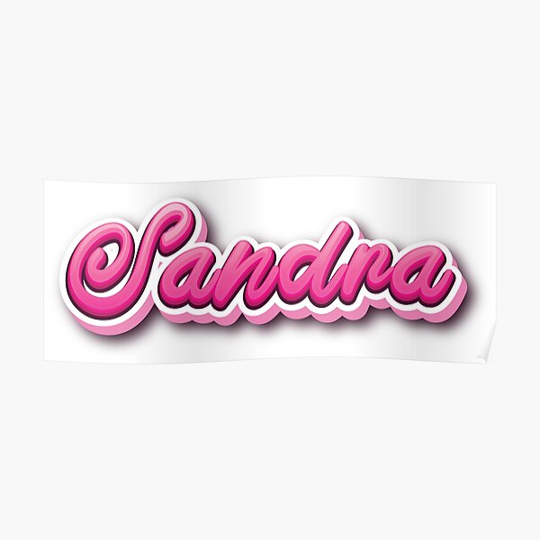 "Sandra" Poster by FiveNiches | Redbubble