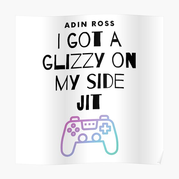 "Adin Ross " Poster by LesterDeAlwis | Redbubble