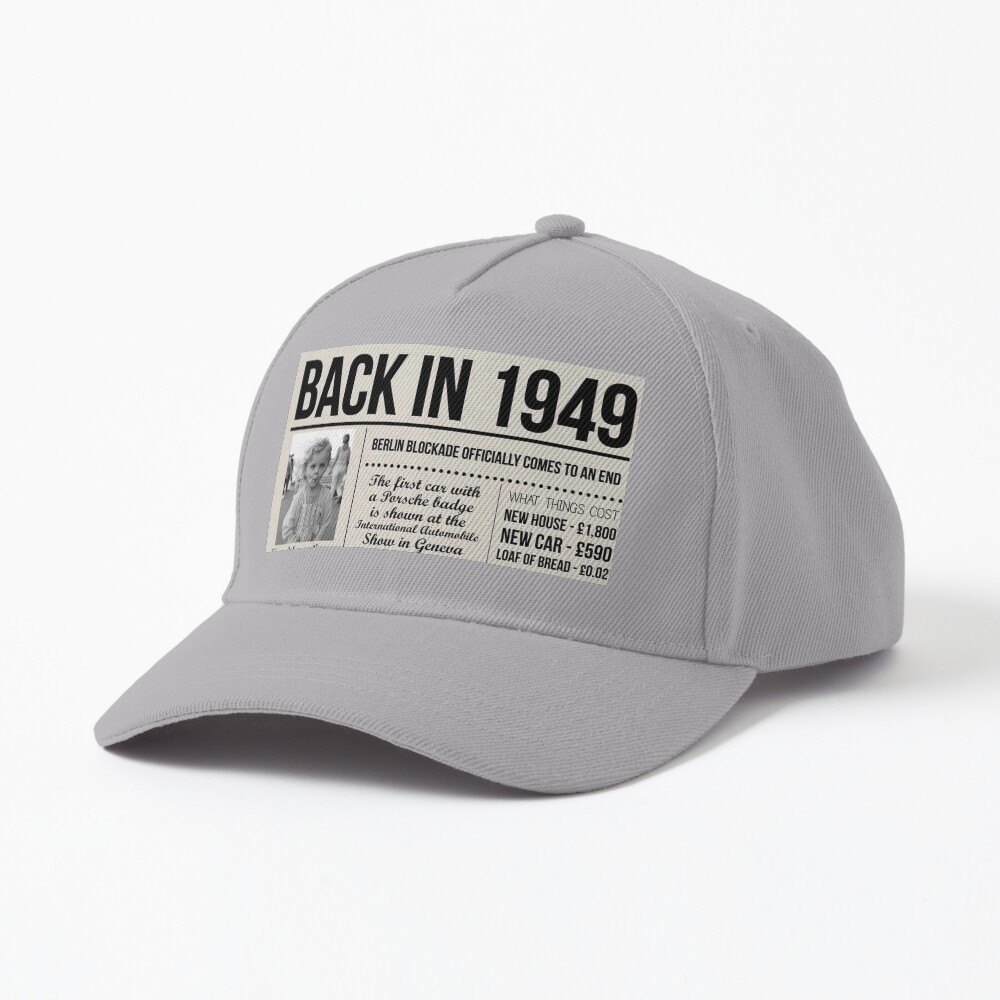 "Back in 1949 Newspaper Poster" Poster for Sale by valasjiax | Redbubble