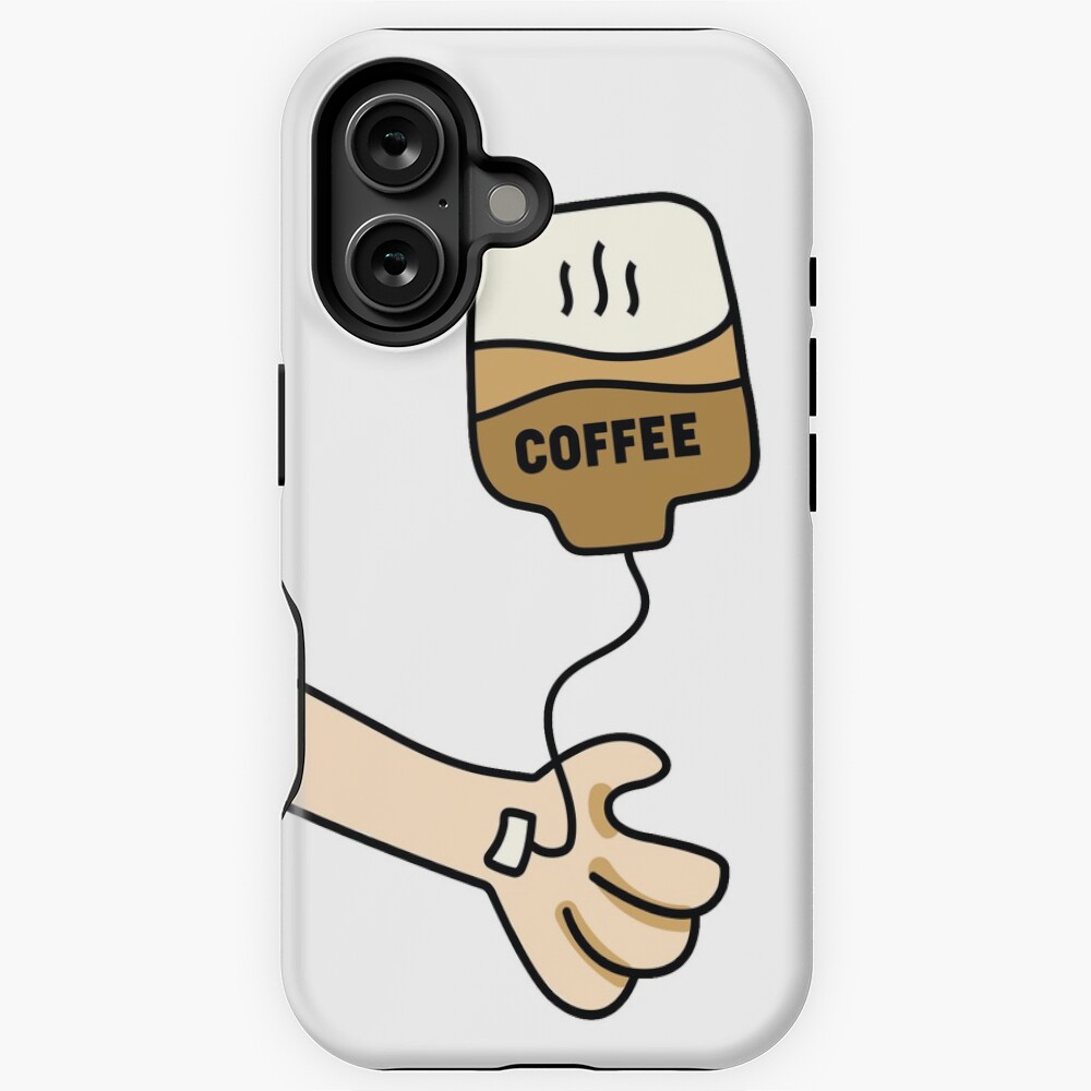 "Coffee Dextrose Sticker" Sticker for Sale by Loisabee | Redbubble