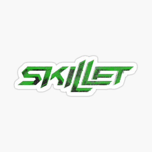 "Best Selling - Skillet Merchandise" Sticker for Sale by ...