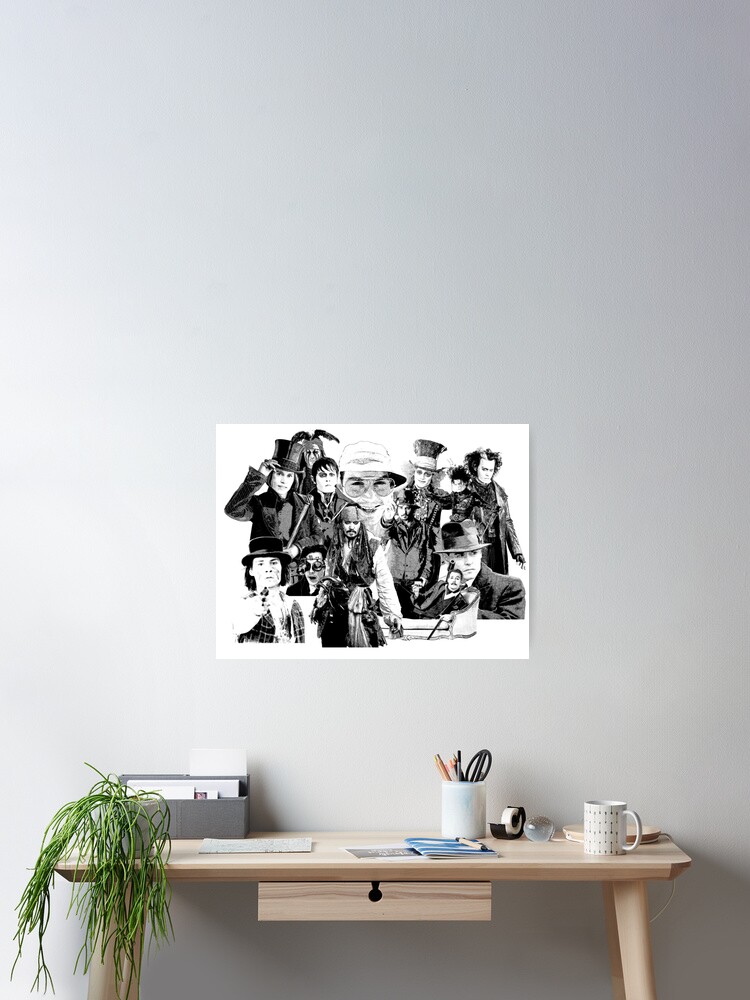 "The Many Faces of...." Poster for Sale by HeritageScrap | Redbubble
