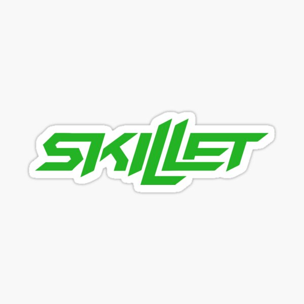 "Best Selling - Skillet Merchandise" Sticker for Sale by ...