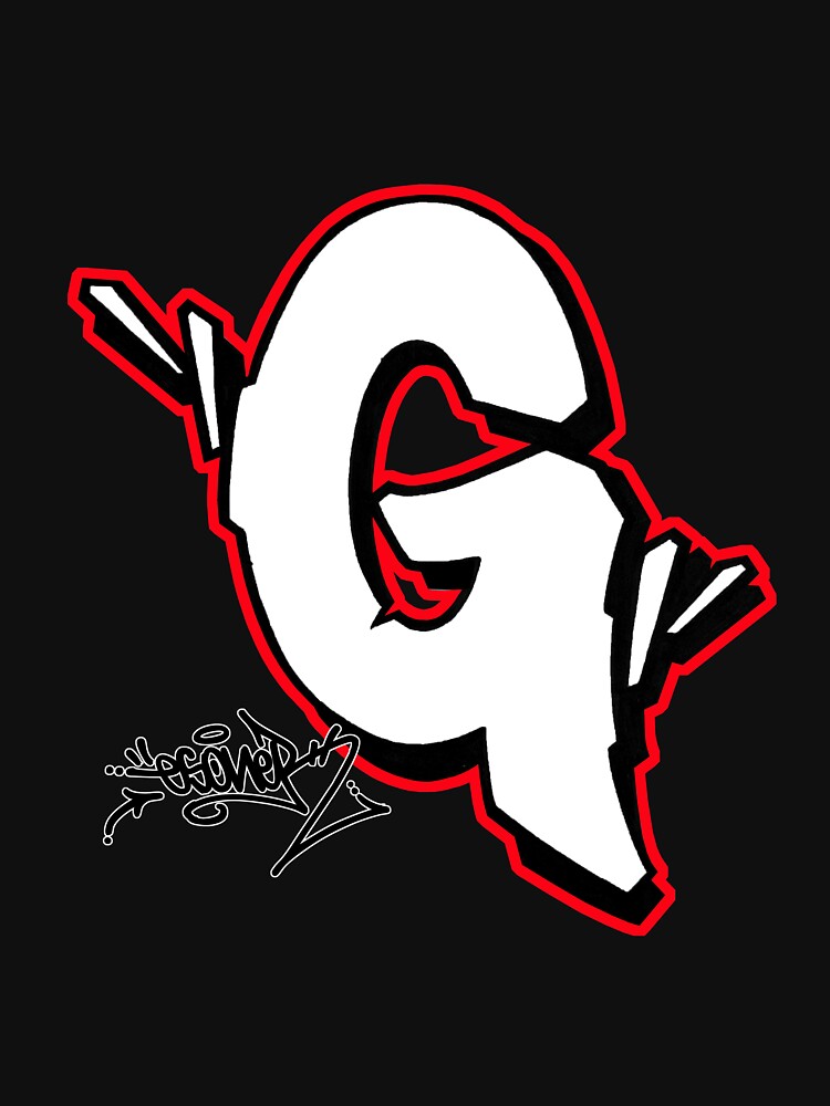 "LETTER G BY ESONE URBAN GRAFFITI STREET STYLE " T-shirt for Sale by ...