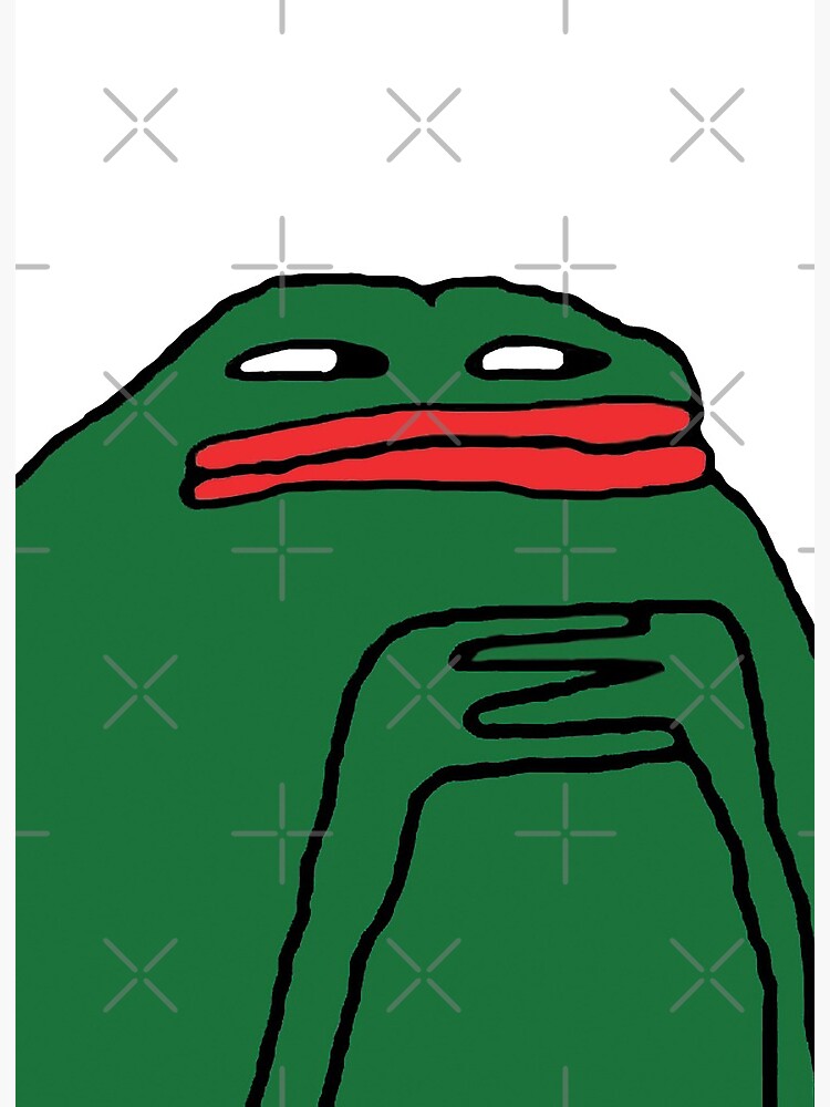 "Pepe Hmmm" Art Board Print for Sale by Gluttony | Redbubble