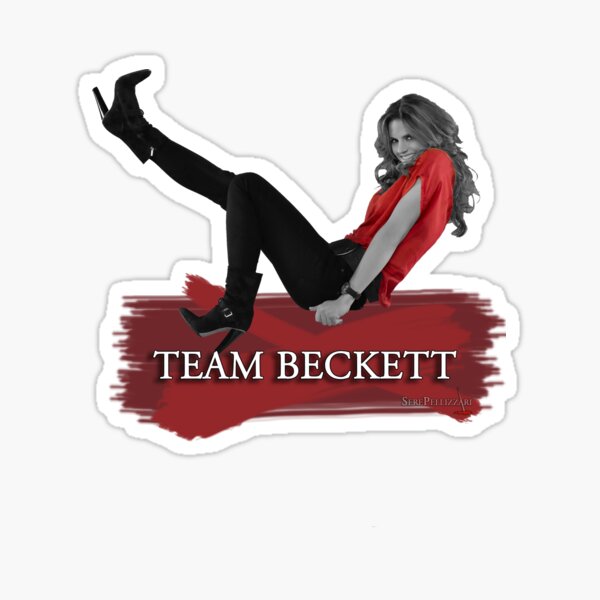 "Team Beckett" Sticker for Sale by SerePellizzari | Redbubble