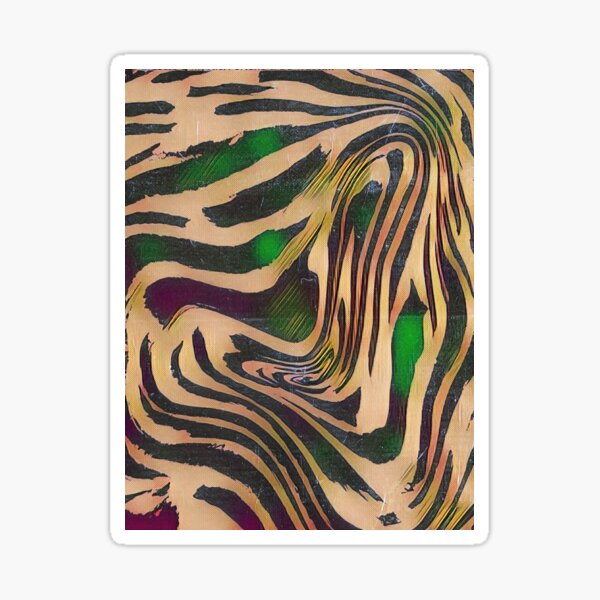 "Military Zebra" Sticker for Sale by Kawaii85 | Redbubble