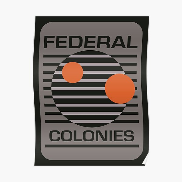 "Total Recall Federal Colonies Logo" Poster for Sale by fireflied ...