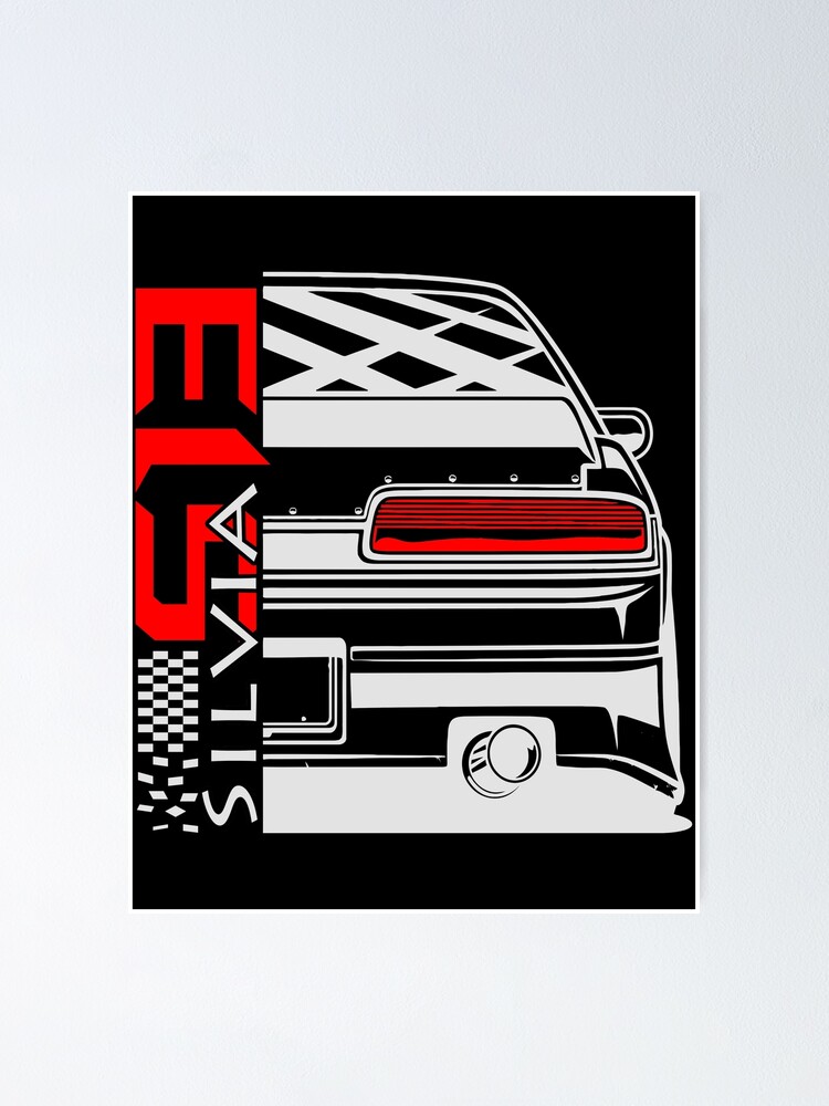 "Nissan Silvia S13" Poster by DarkPapper | Redbubble