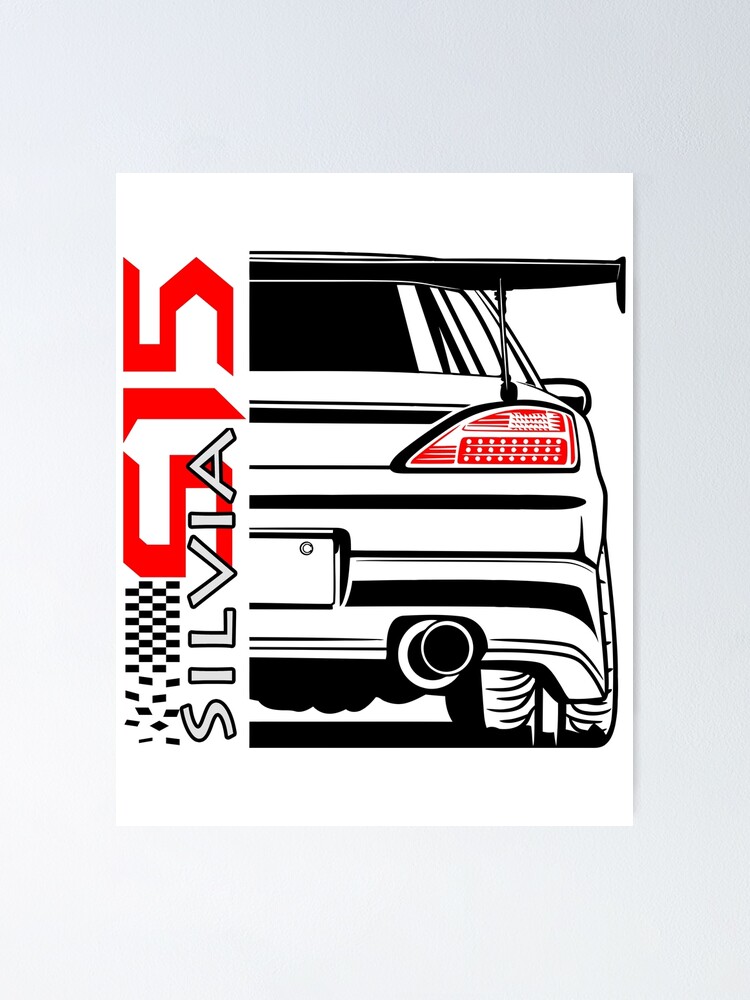 "Nissan Silvia S15" Poster by DarkPapper | Redbubble