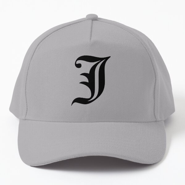 "J – Old English Initial Black Letter J" Cap for Sale by Typeglyphs ...