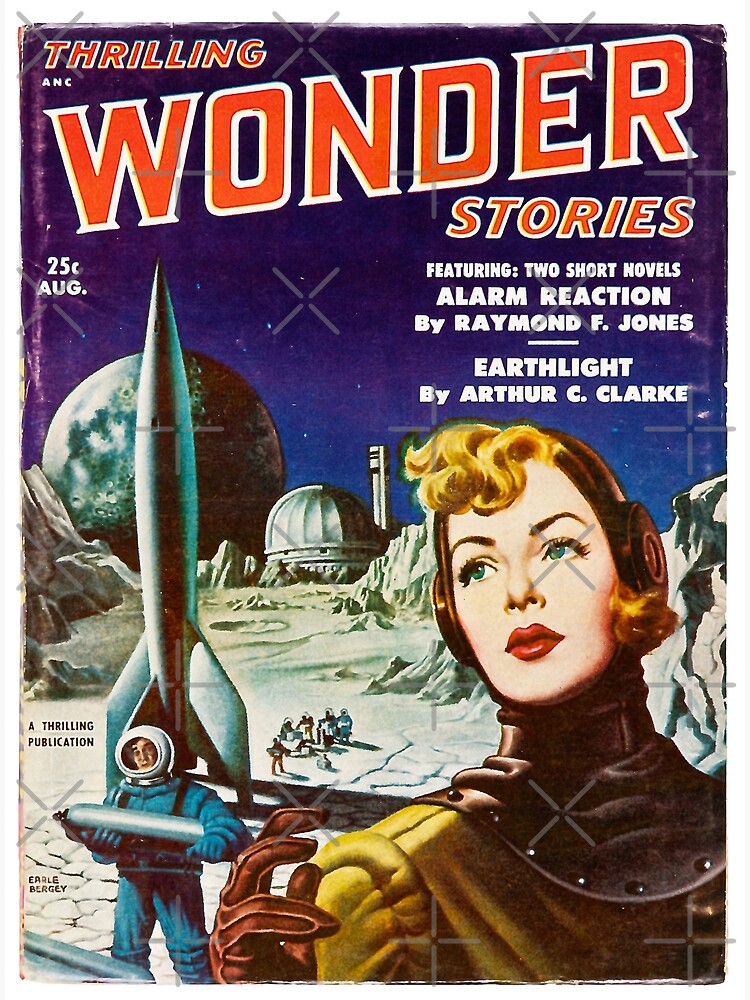 "Earthlight – Thrilling Wonder Stories – Retro Vintage Sci-Fi Pulp ...