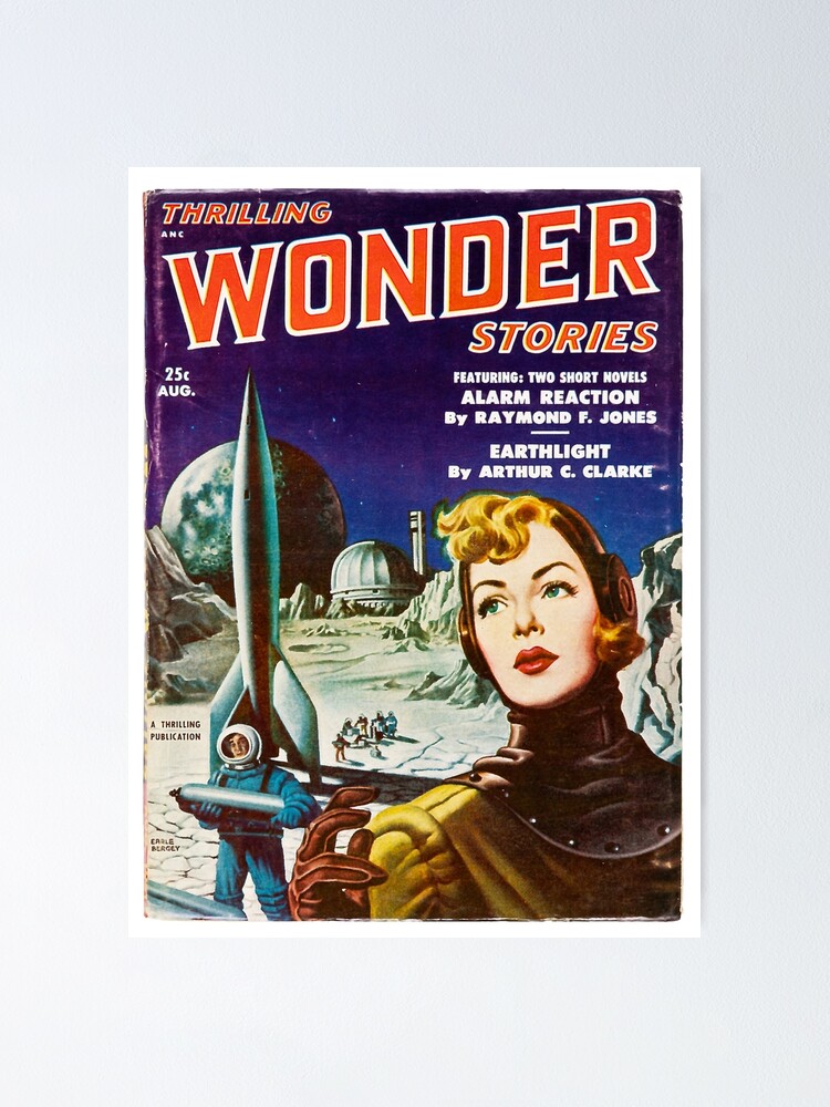 "Earthlight – Thrilling Wonder Stories – Retro Vintage Sci-Fi Pulp ...