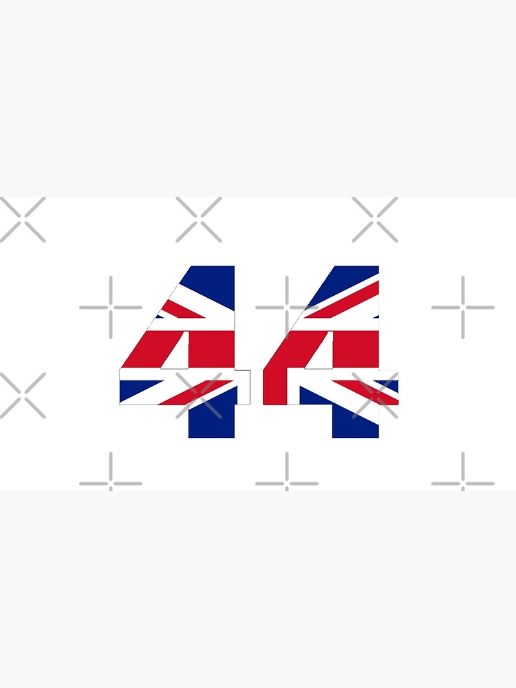"Lewis Hamilton British Flag 44" Poster for Sale by Tomm-09 | Redbubble