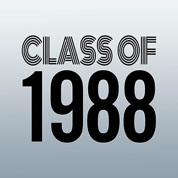 Graduation Cap Class Of 1988