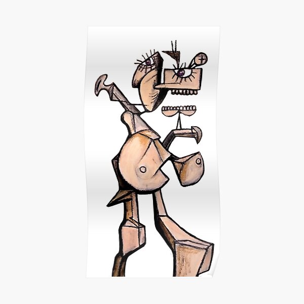 "Figure #1 (no background)" Poster by kimgauge | Redbubble