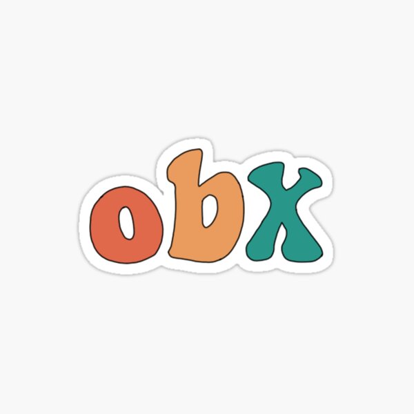 "outer banks (obx)" Sticker for Sale by vogueeee | Redbubble