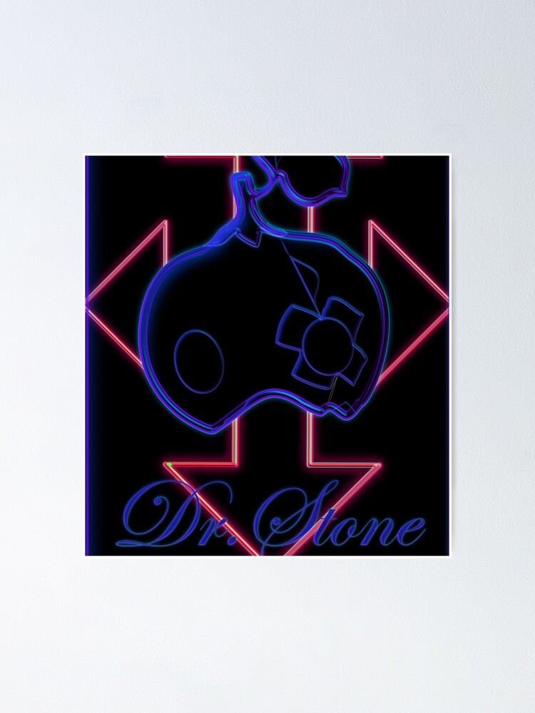 "Dr Stone Logo" Poster by aryoseto | Redbubble