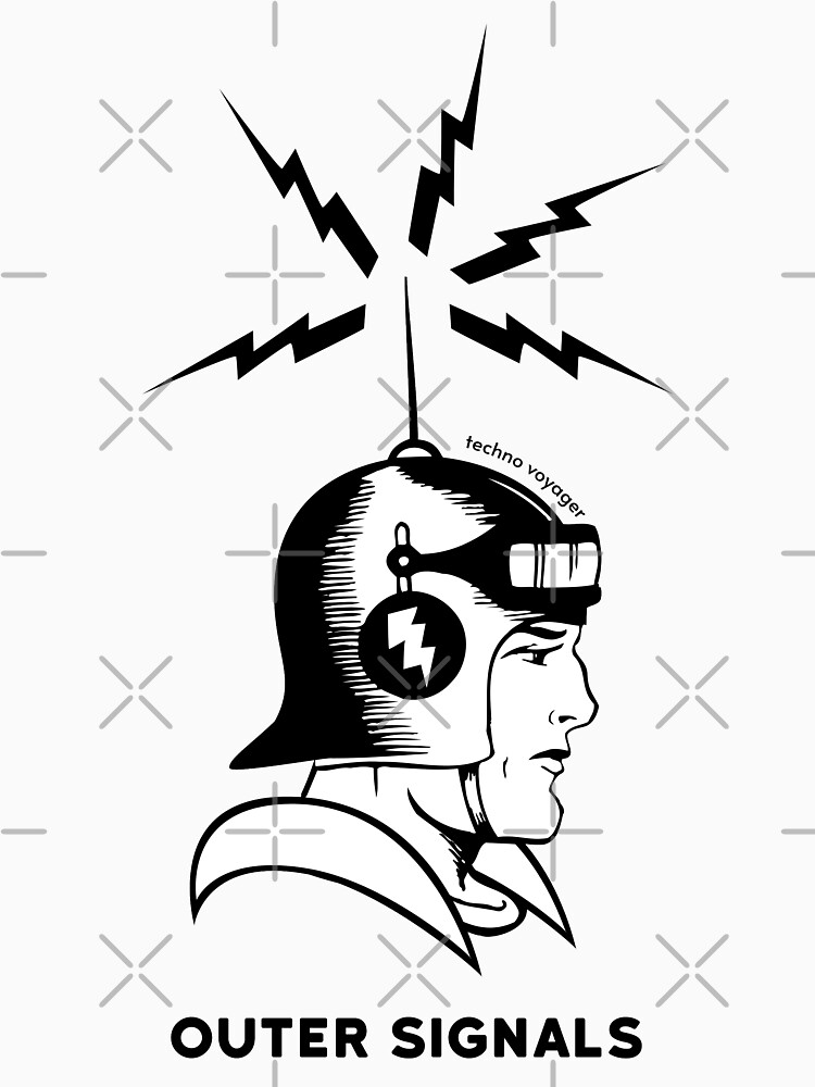"OUTER SIGNALS" T-shirt for Sale by technovoyager | Redbubble | covid t ...