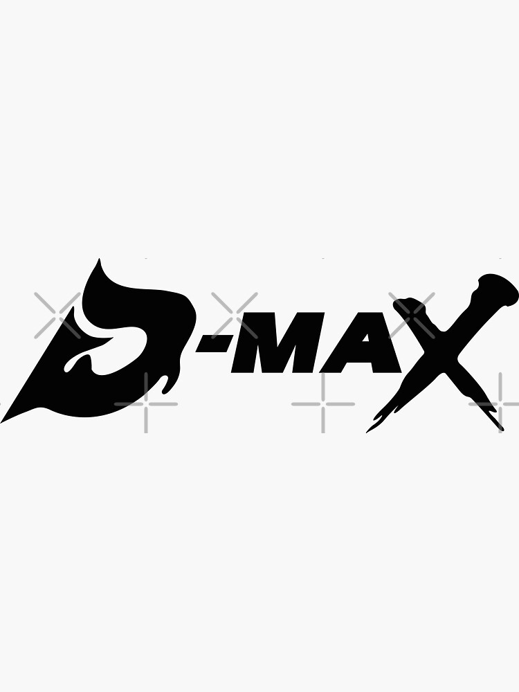 "D-Max" Sticker for Sale by JDMShop | Redbubble