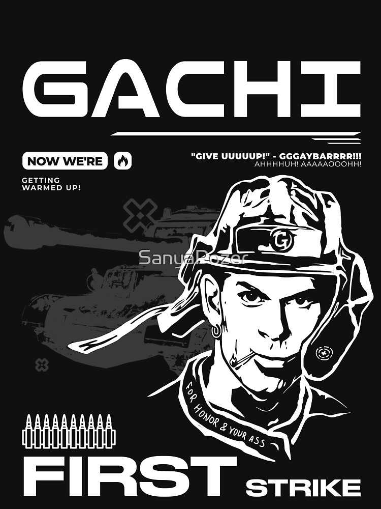 "Kazyua Gachimuchi" T-shirt for Sale by SanyaPozer | Redbubble ...