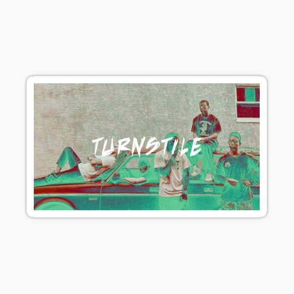 "Turnstile Brendan Yates" Sticker for Sale by ThisPlug | Redbubble