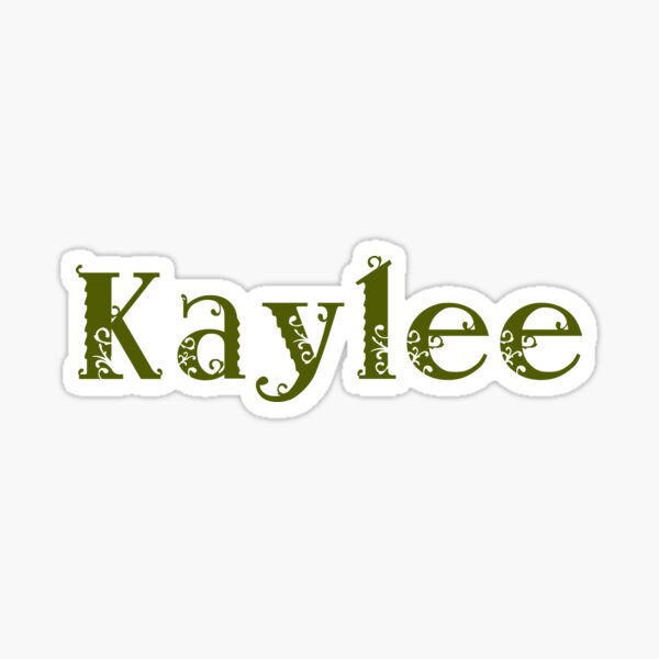 "Kaylee - Army Green" Sticker for Sale by carriepotter | Redbubble