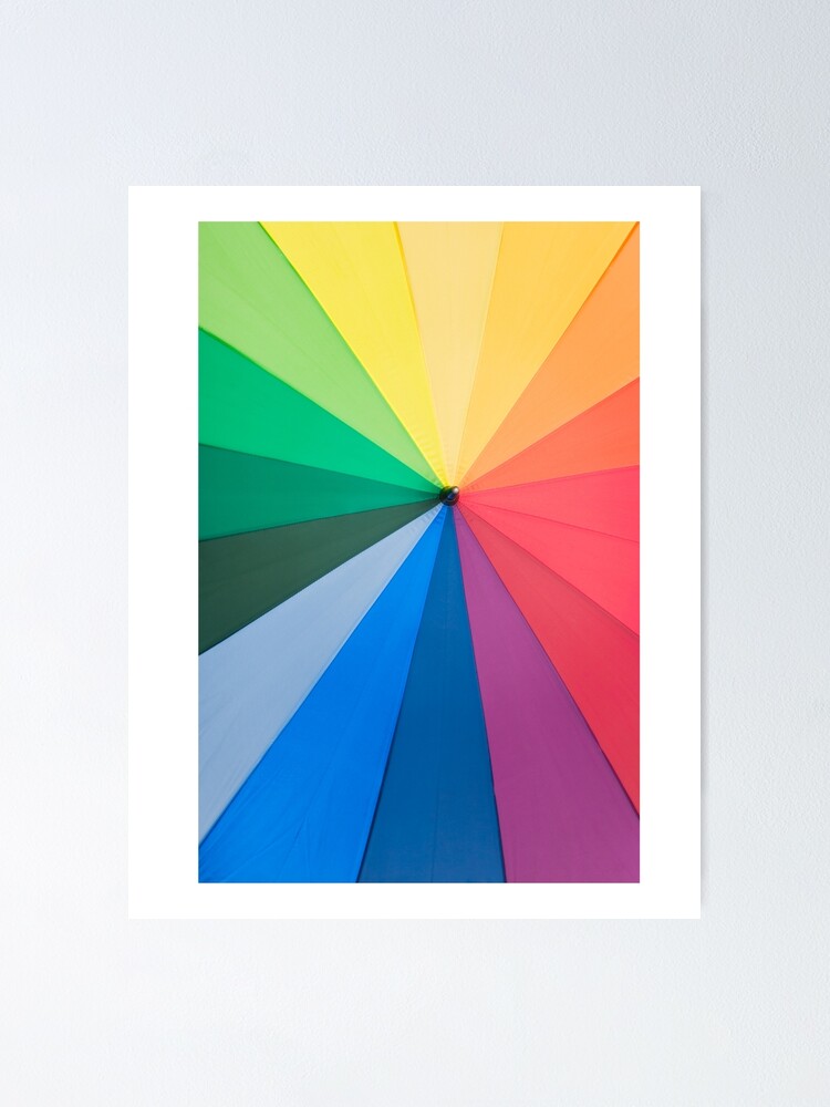 "Abstract colorful rainbow " Poster by haminha | Redbubble