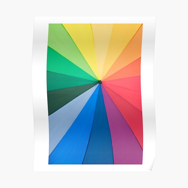 "Abstract colorful rainbow " Poster by haminha | Redbubble