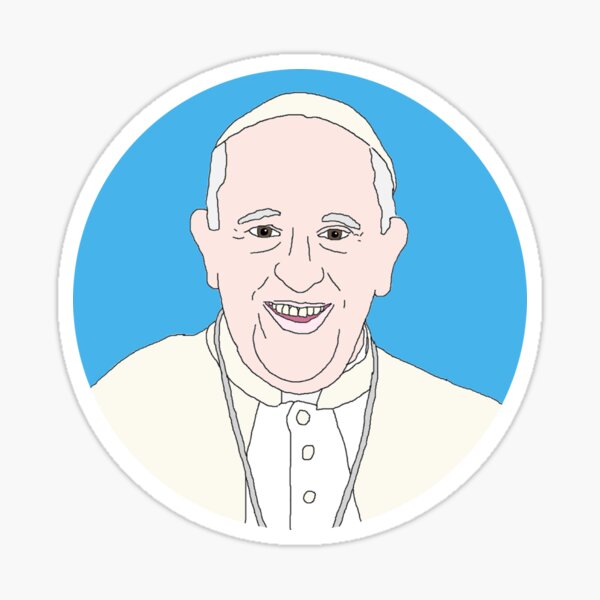 "Pope Francis" Sticker for Sale by KJCasey1982 | Redbubble