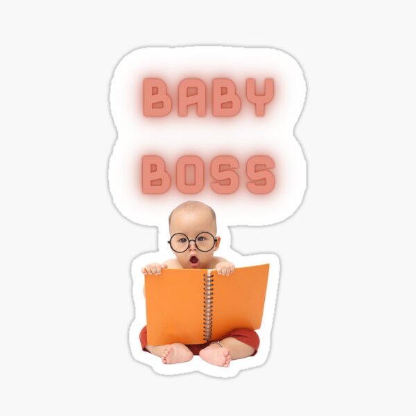 "baby boss" Sticker for Sale by AArt2022 | Redbubble
