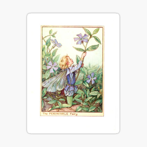 "Periwinkle Fairy" Sticker for Sale by Studio66Designs | Redbubble