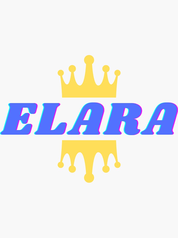 "Elara Crown Essential" Sticker by CyberG | Redbubble
