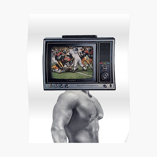 "Trinitron" Poster by VintageDick | Redbubble