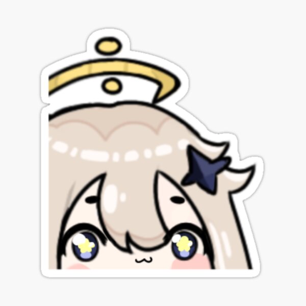 "Genshin Impact Paimon" Sticker for Sale by tea-rex23 | Redbubble