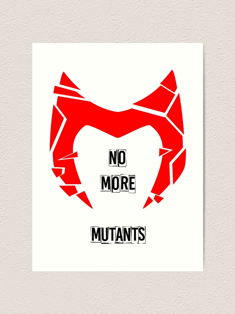 "No More Mutants" Art Print for Sale by InvaderInk | Redbubble
