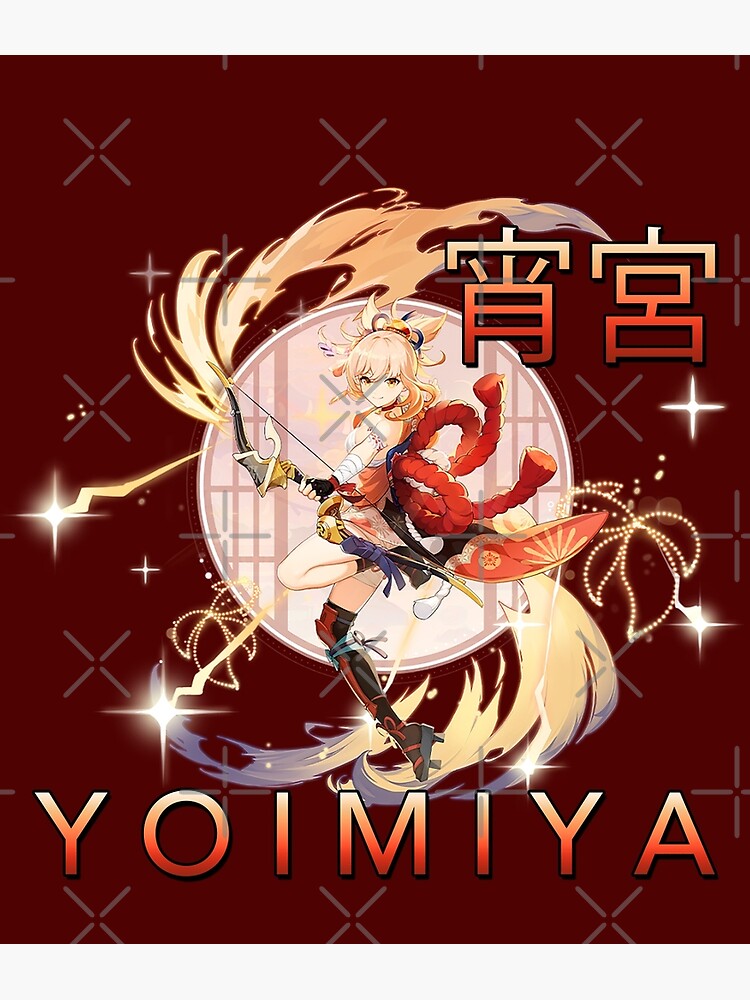 "Yoimiya | Genshin Impact" Poster by OlimpicDragons | Redbubble