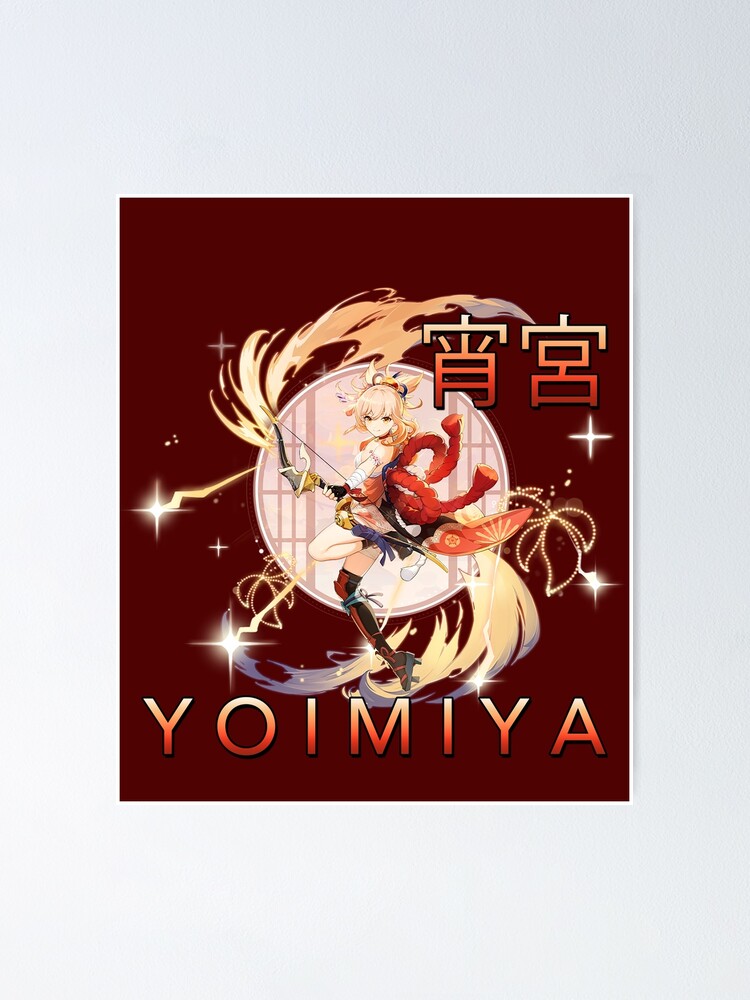 "Yoimiya | Genshin Impact" Poster by OlimpicDragons | Redbubble